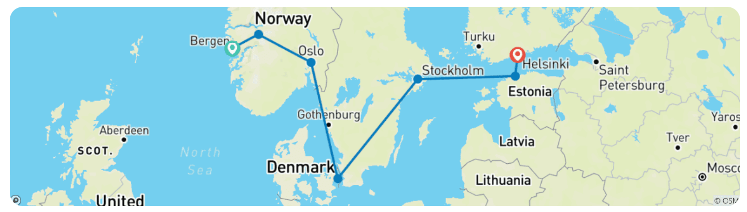 Small Group Tours Scandinavia | 5 Amazing Countries in 16 Days ...